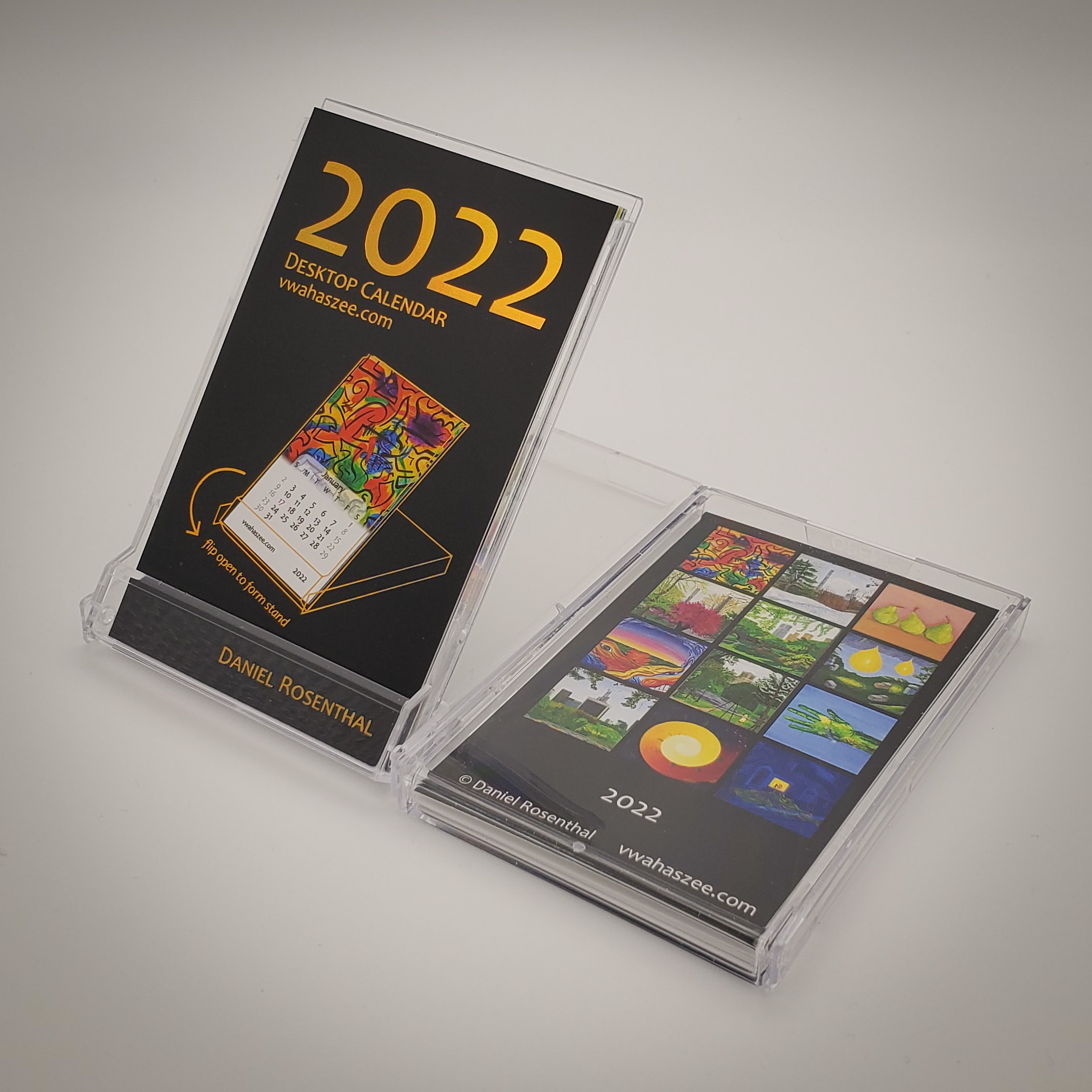 2024 Custom Calendar - Front Card - Tiny Desk Calendar